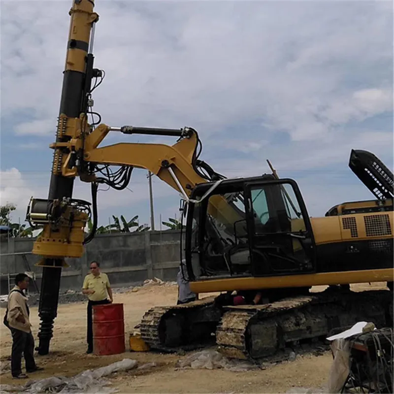 Mini Bore Pile Drilling Machine Kr40a Rotary Pile Micro Piles Drilling ...
