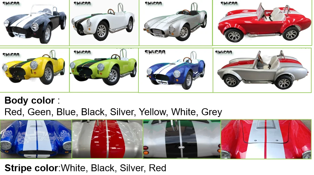 Mini Shelby AC Cobra Electric 2200w - Fun & Power!