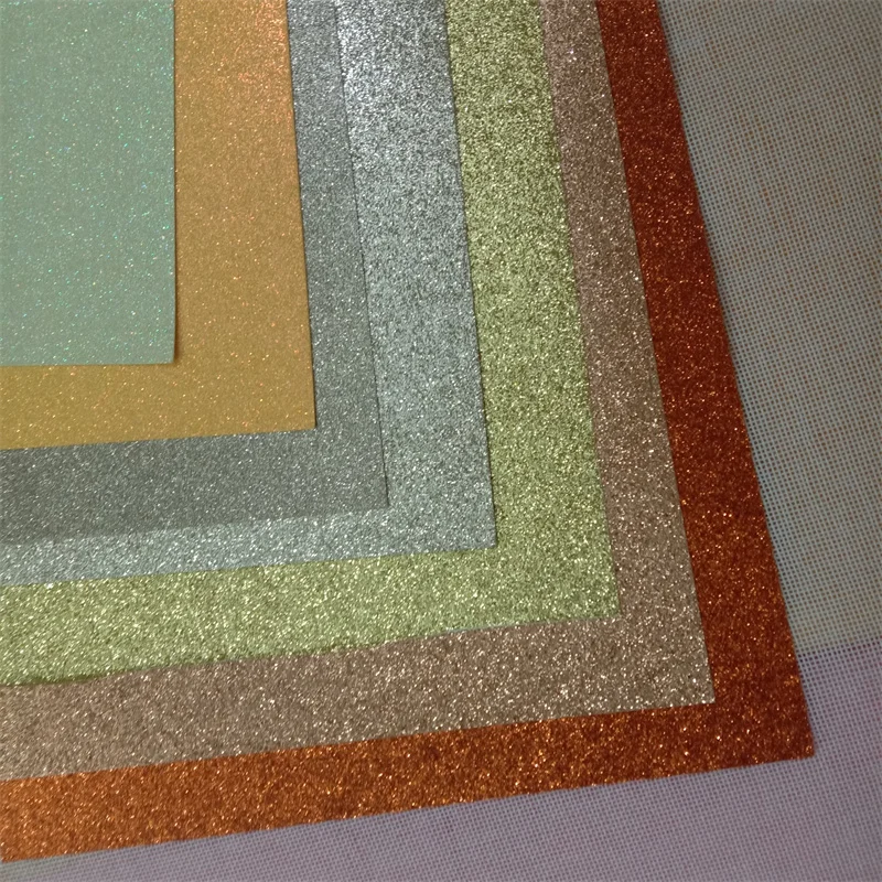 300gsm 12x12 Inch Cardstock A4 Size Black Paper Roll Glitter Paper ...