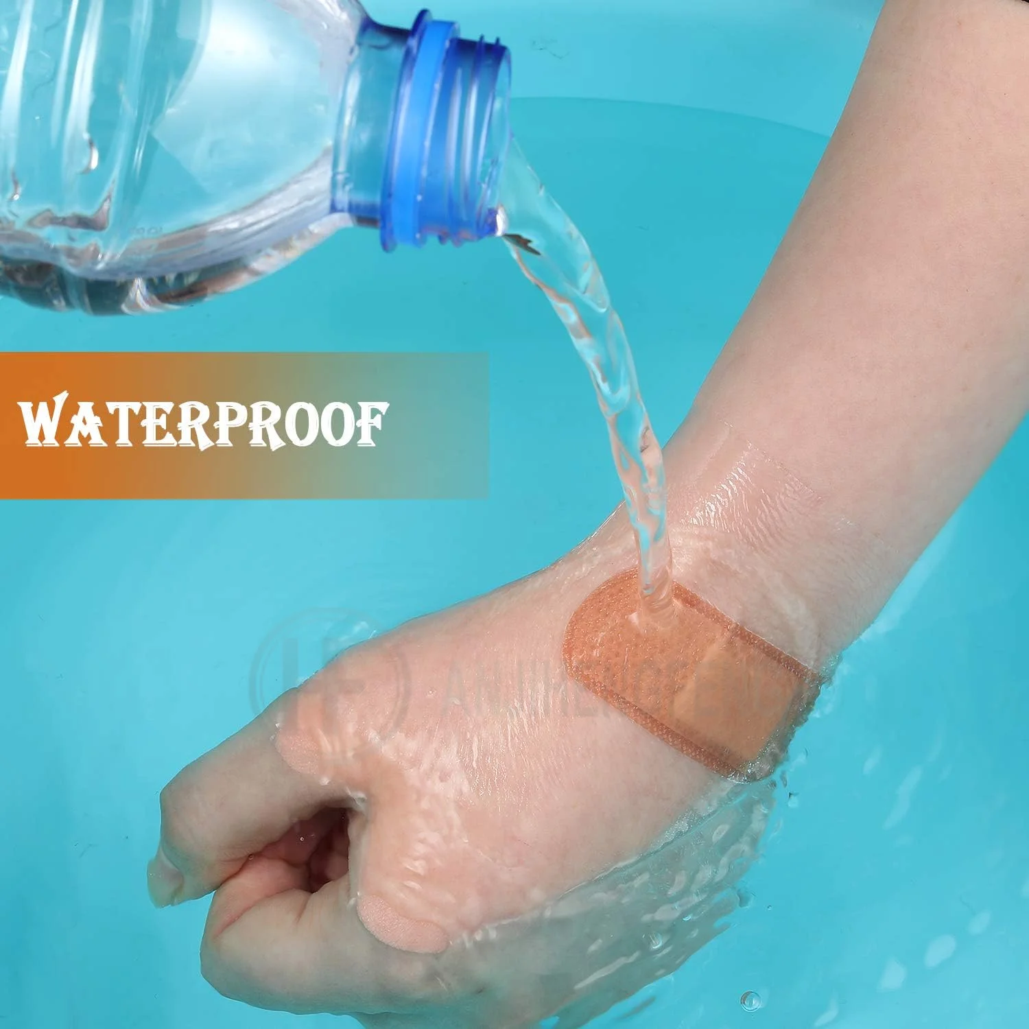 CE Mdr Approved Transparent Adhesive Bandage Waterproof Clear Adhesive ...