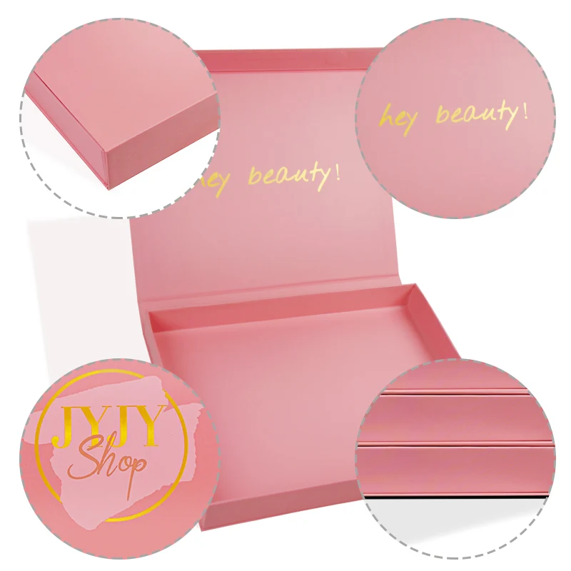 Sencai Clothing Box Packaging Luxury Hijab Box Scarves Pink Boxes For ...