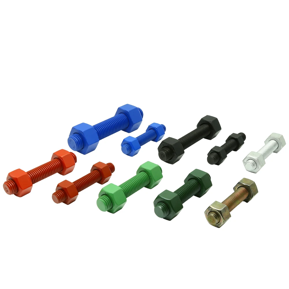 Astm A354 Grade Bg Electroless Nickel Plating Din 975-1 M10 Threaded ...