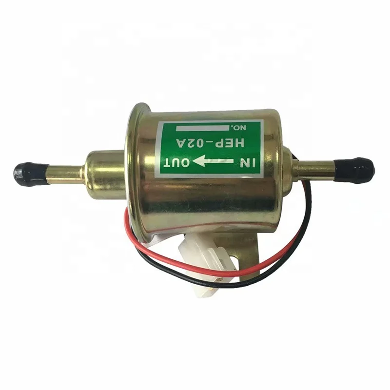 Elektrische Brandstofpomp Benzine Benzine Diesel 12v Hep-02a Koperdraad ...