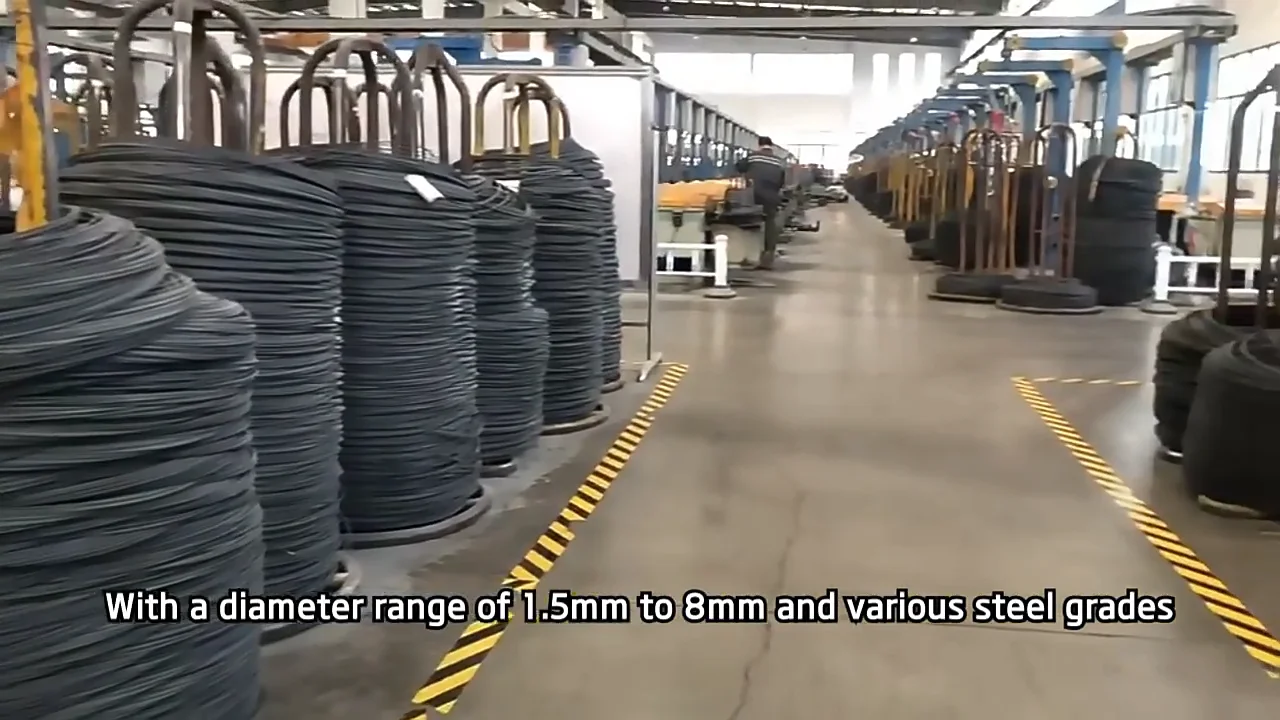 Coil Phosphated Steel Wire Pickling Welding Coating Annealing Spring ...