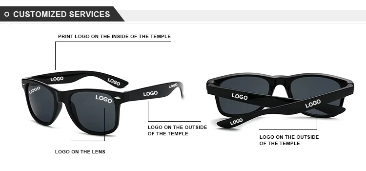 Wholesale Custom Logo Glasses Men Designer Shades Famous Brands Luxury ...