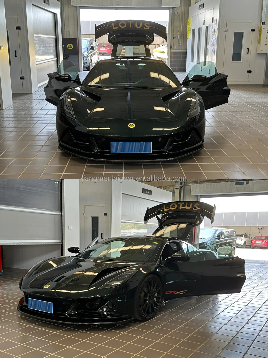 Lotus Emira GT4 Body Kit - Front Lip Dry Carbon Spoiler