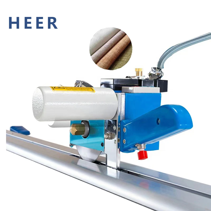 Longer Handle Fabric End Cutter with Tracker Rail Textile Machinery