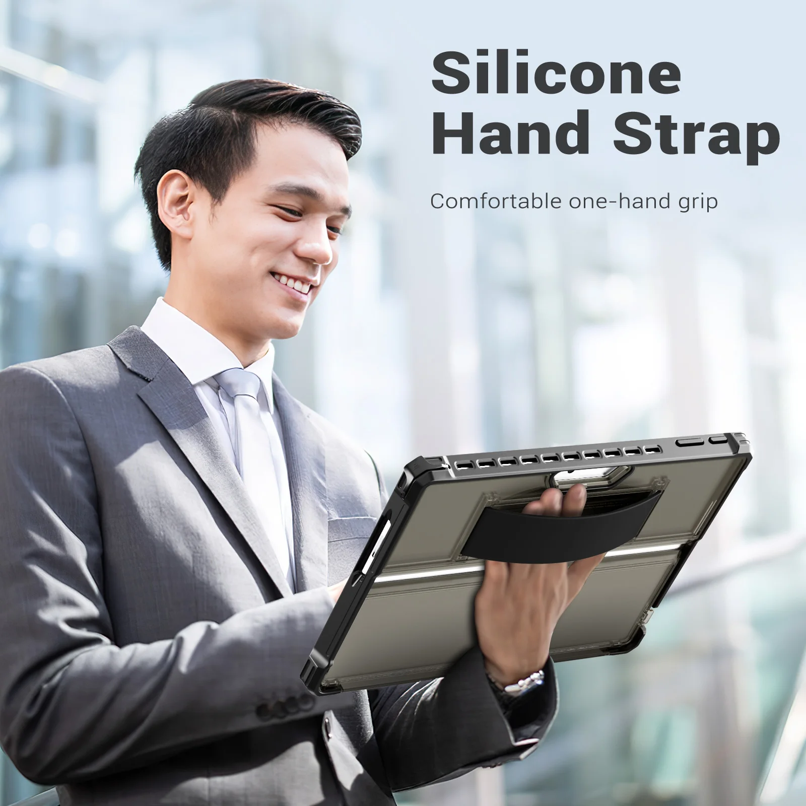 Moko Shockproof Tablet Case - Rugged Cover for Microsoft Surface Pro 9