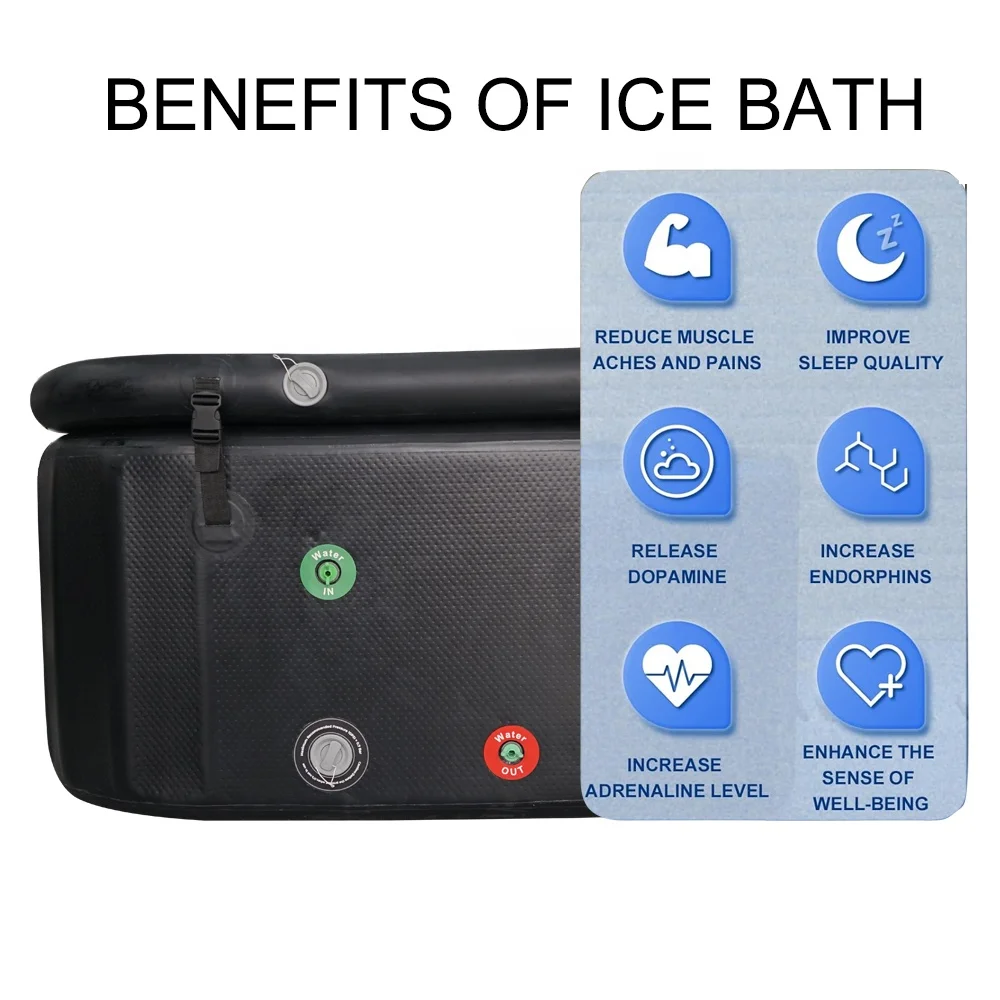 NEOKUDO Portable Ice Bath Tub - Chiller Therapy & Recovery