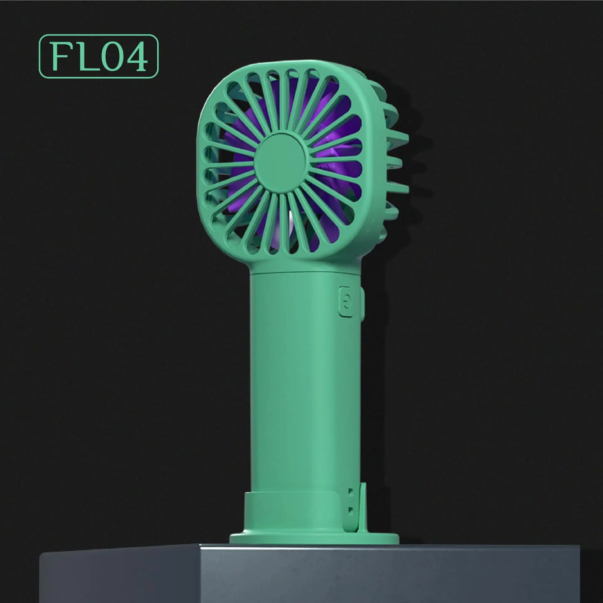 2in1 Mini Portable Fan - Humidifying Spray Mode for Summer