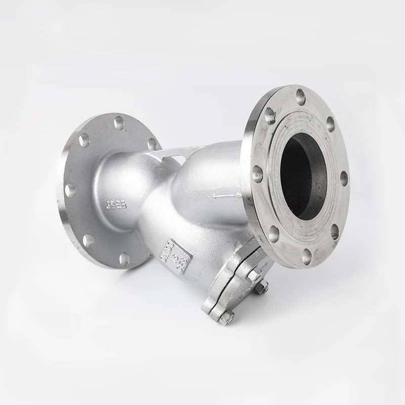 304 316 Stainless Steel Y-type Flange Filter Pipe Valve Filter - Buy ...