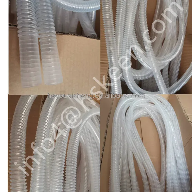 Id21.5mm Corrugated Liquid Silicone Hose For Breathe Machine - Buy Pe ...