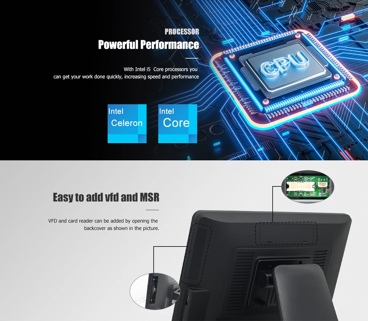 True Flat EPOS Windows 11 POS Terminal - All in One System