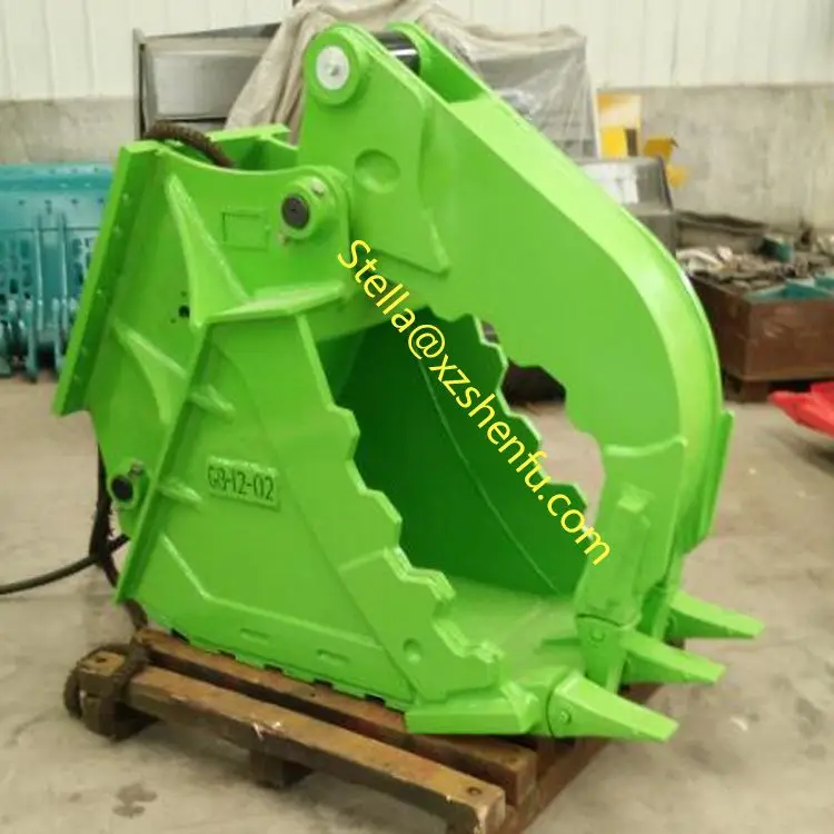 Excavator Grab Buckets For 12tons Digger - Buy Grab Buckets,Excavator ...