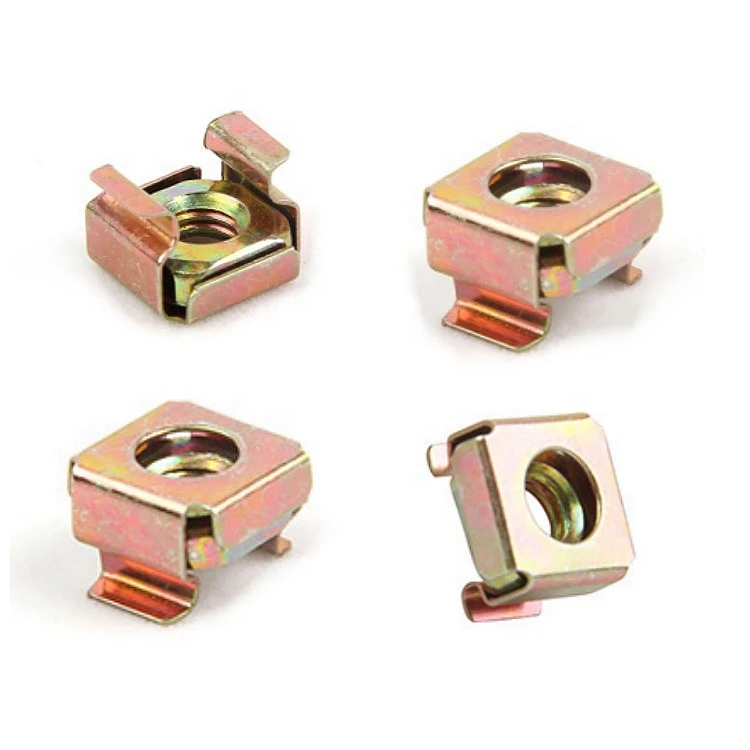 Galvanized Floating Clip Cage Nuts for Server Rack Mounting