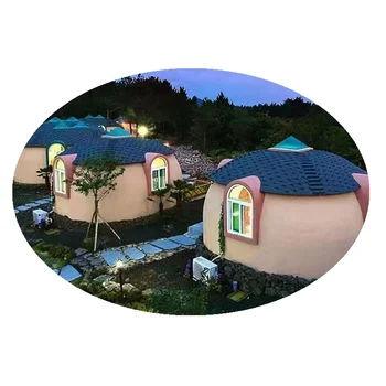 Dome Circular Module Prefab Bubble Cabin Hut Cottage Cabana Crib Lodge ...