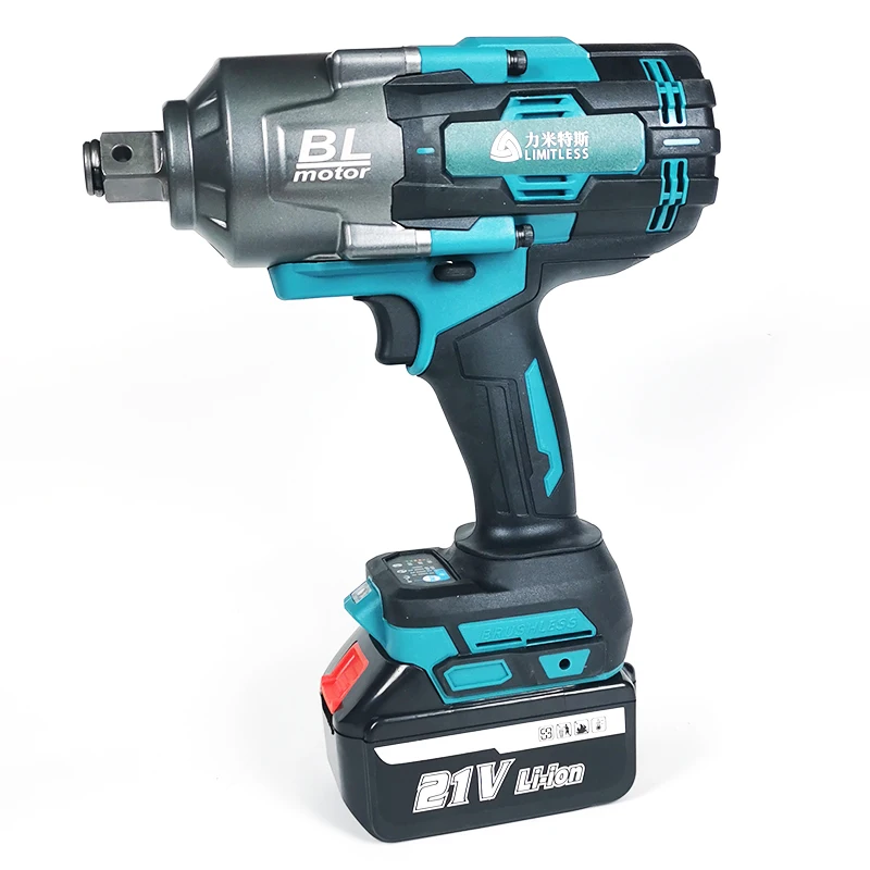 Makita 18v Cordless Brushless Impact Wrench With Lithium Ion Battery Oem