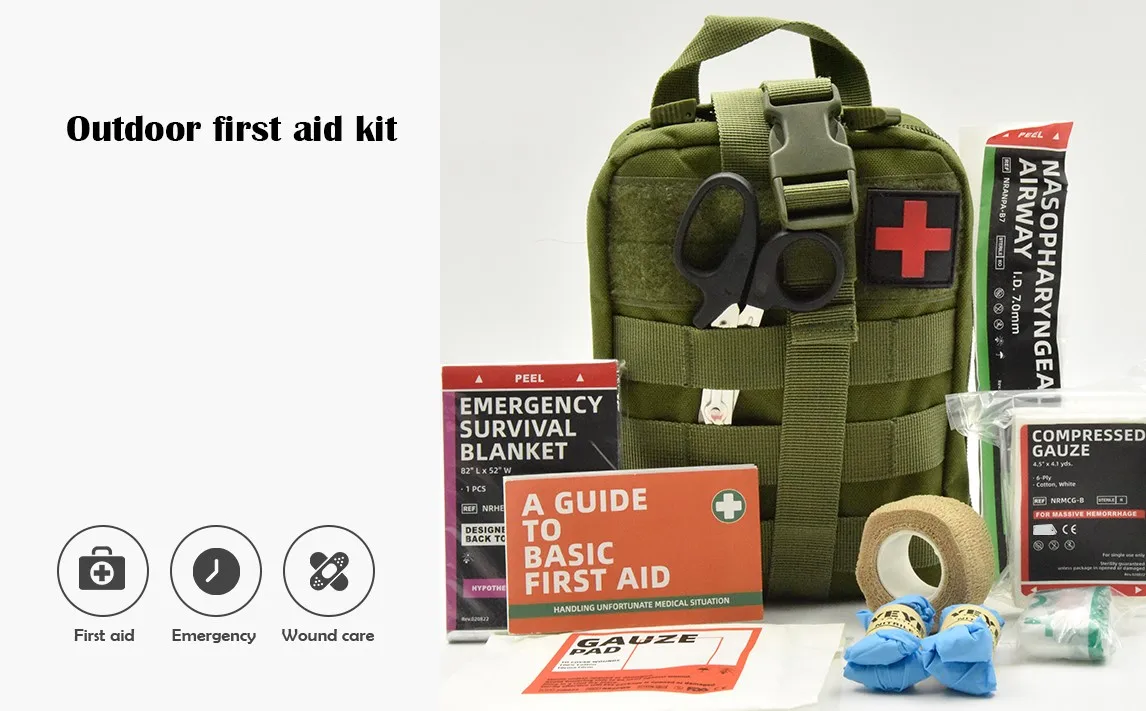 Personal Individual Outgoing Bag Tactical Ambulance First Aid Kit Ifak ...