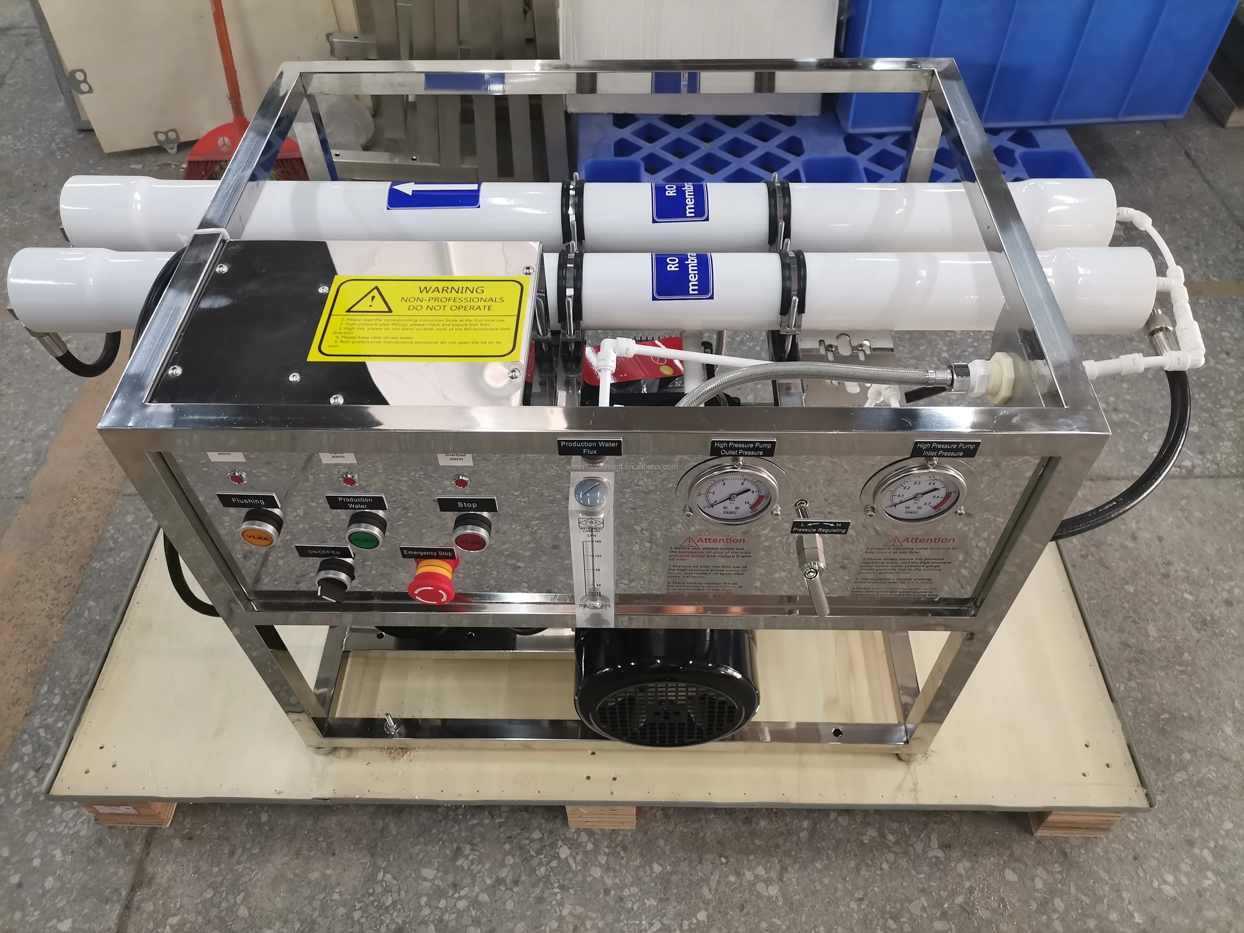 Modular Seawater Desalnator Desalination Plant Small Boat Yacht Water ...