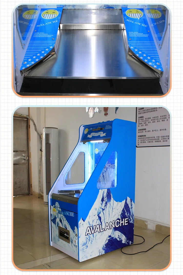 Indoor Arcade Game Center Coin Pusher Machine for 1-2 Players ...