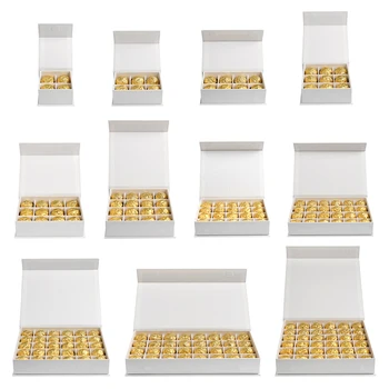 Wholesale Luxury White Chocolate Candy Packaging Boxes With Divider For ...
