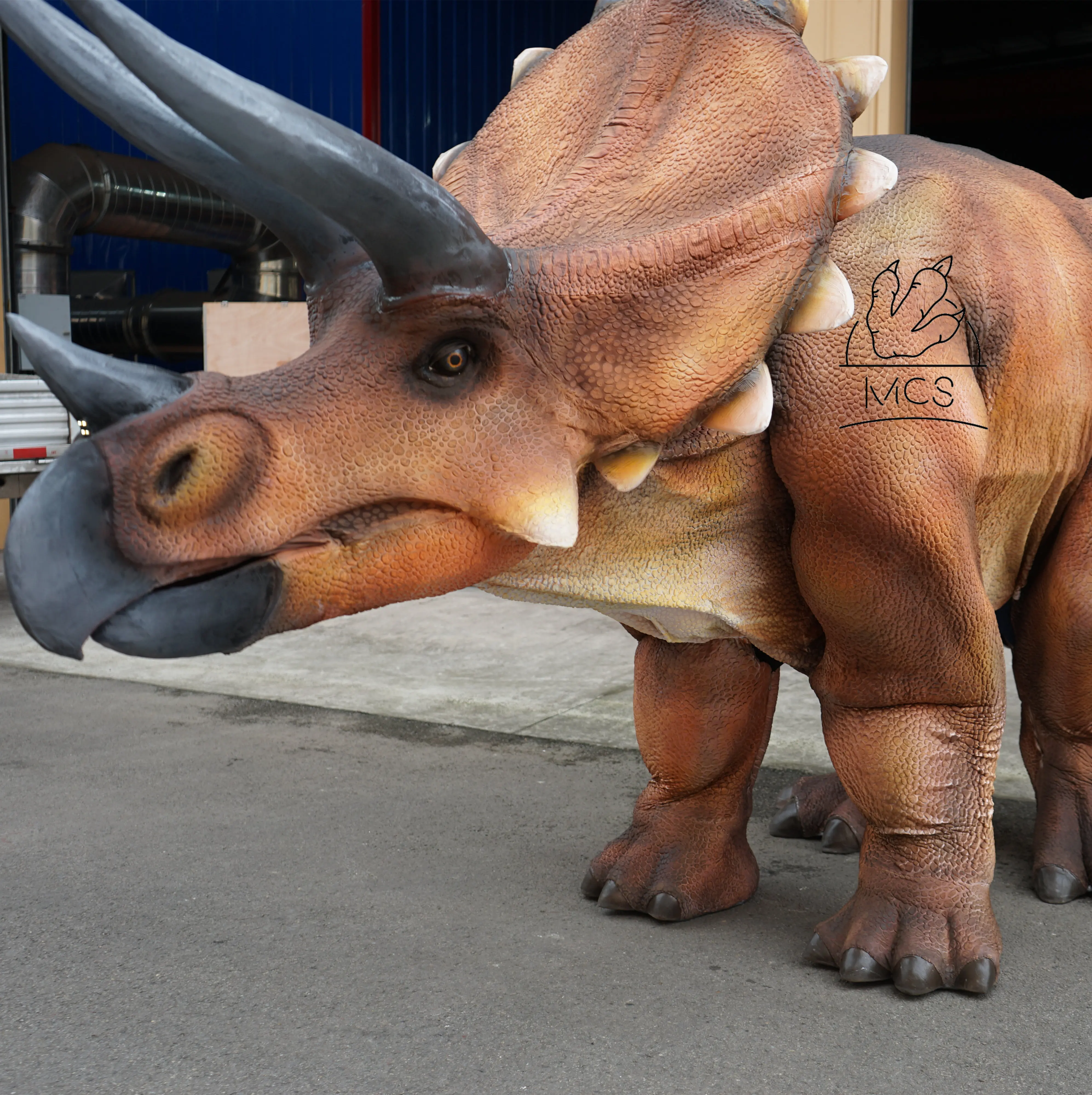 Mcs-big Dinosaur Costume Of Triceratops For Party Event - Buy Costume ...