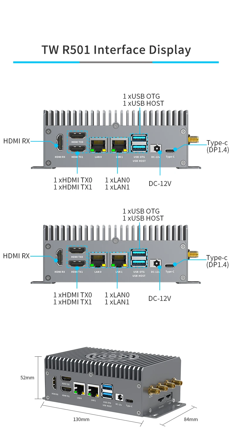 RK3588 AI Edge Computing Box for Industrial Camera & Raspberry Pi AI ...