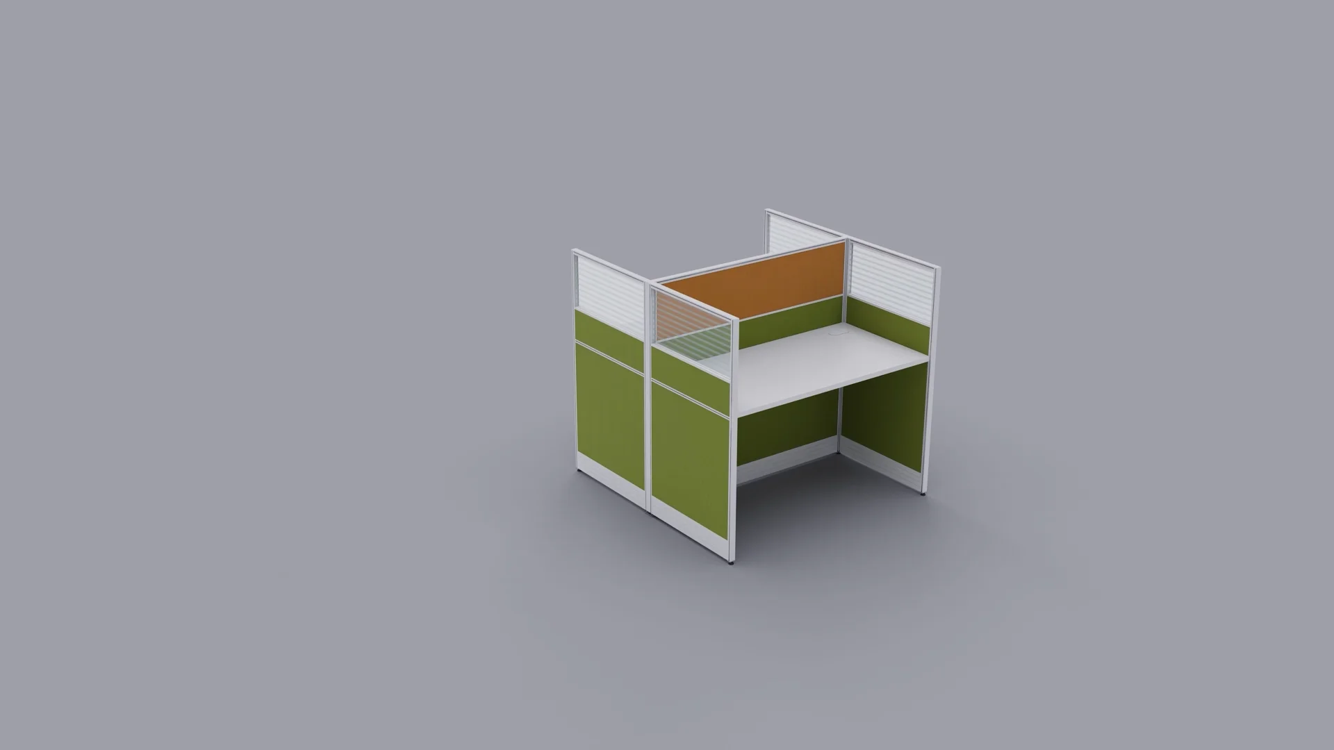 Meetco Modular 2 Person L Shape Work Station Table Desk Offical ...