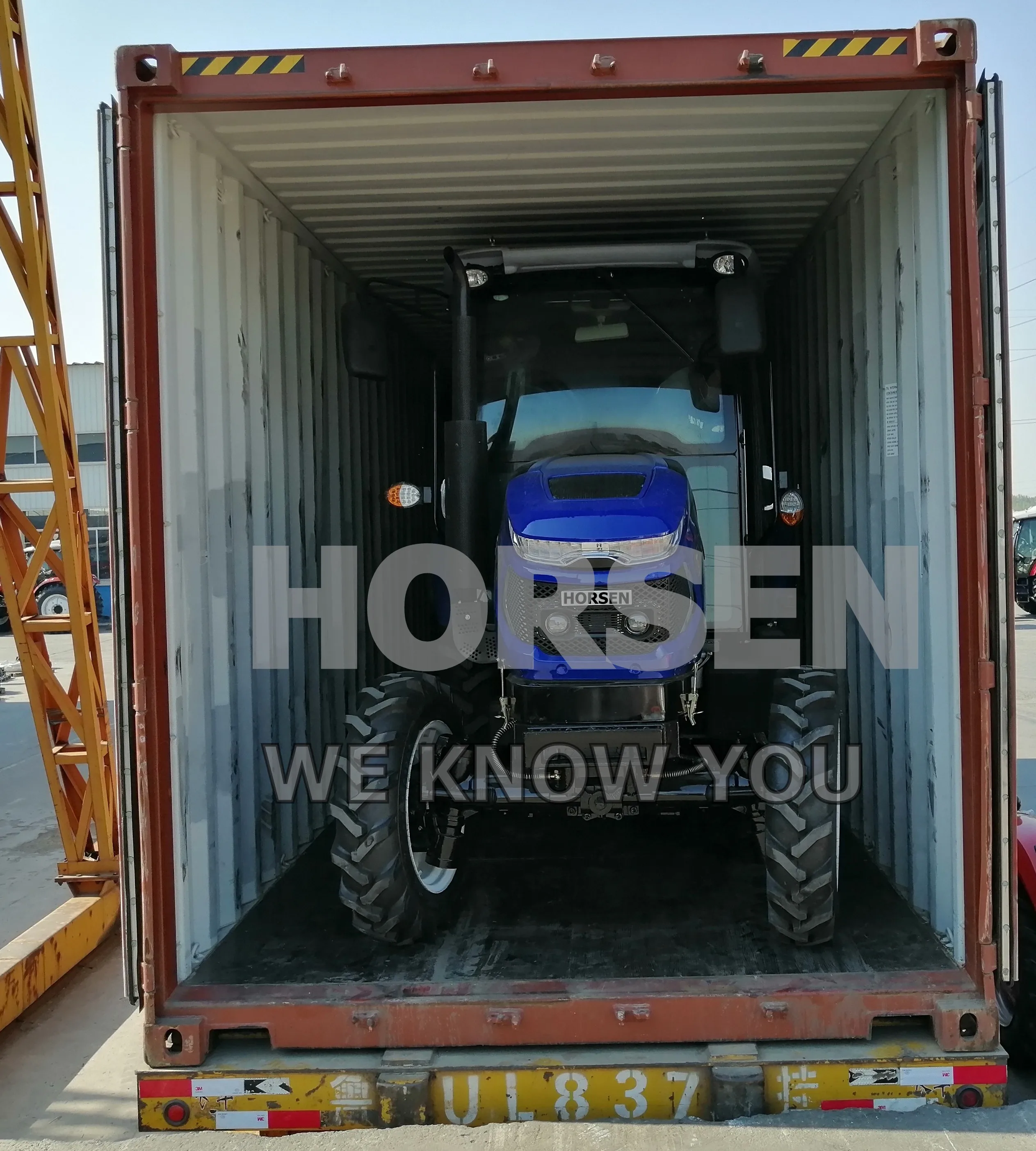 Horsen China 50hp 55hp 60hp 4wd 4x4 Traktor 504 Farm Tractors With ...