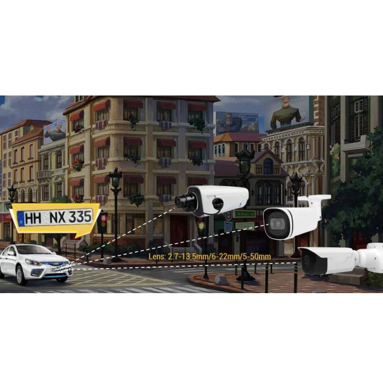 1080p Vehicle License Plate Recognition Camera & Anpr System For Car ...