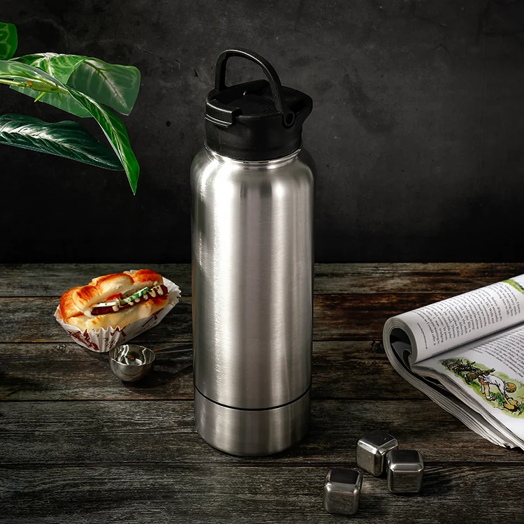 Modern New-design 32oz Water Bottle 2-1 Double Wall Stainless Steel ...