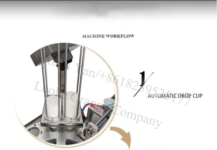 Automatic Rotary Type Plastic Cup Sealing Machine - Buy Heat Sealing ...
