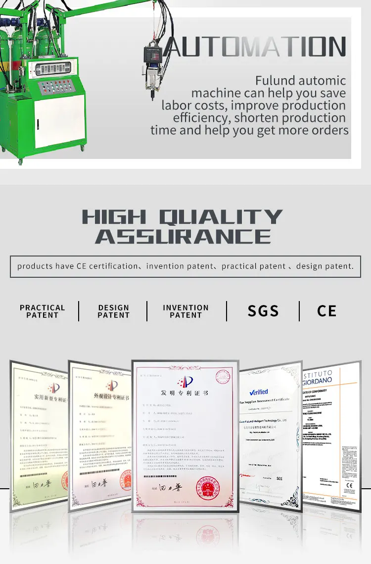 Low Pressure Pu Polyurethane Flexible Foaming Machine To Make Stress ...