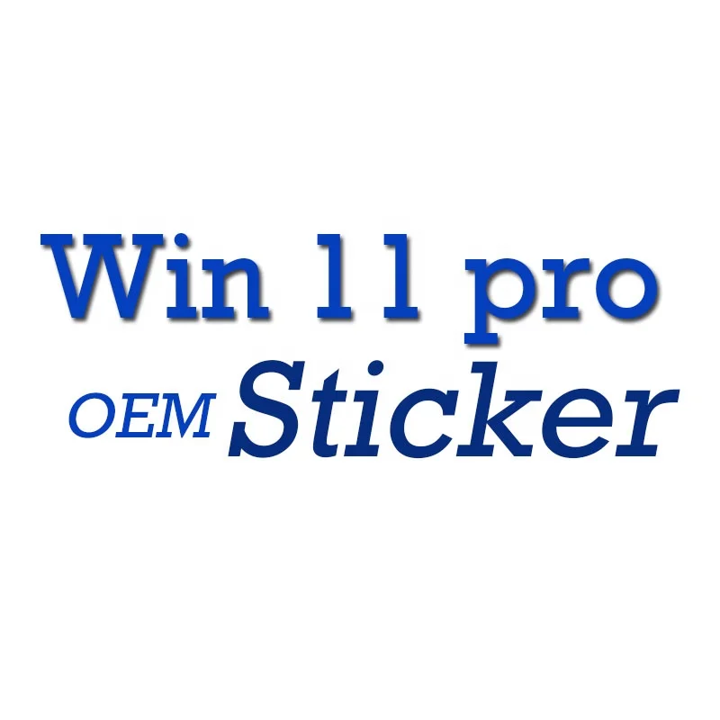 Genuine Win 11 Pro Oem Sticker 100% Online Activation Win 11 Pro ...