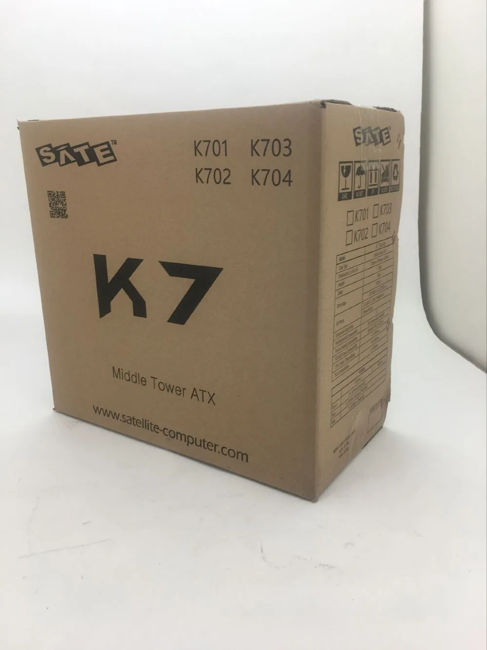 Sate(k703)ckd Wholesale Compute Chassis Office Pc Case Office Atx ...