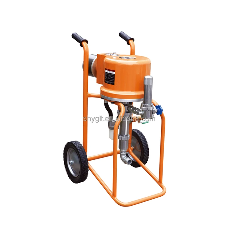 GP6C 50Liters Pneumatic Pumps Airless Paint Sprayer Machine Fireproofing air Compressor Spray ...