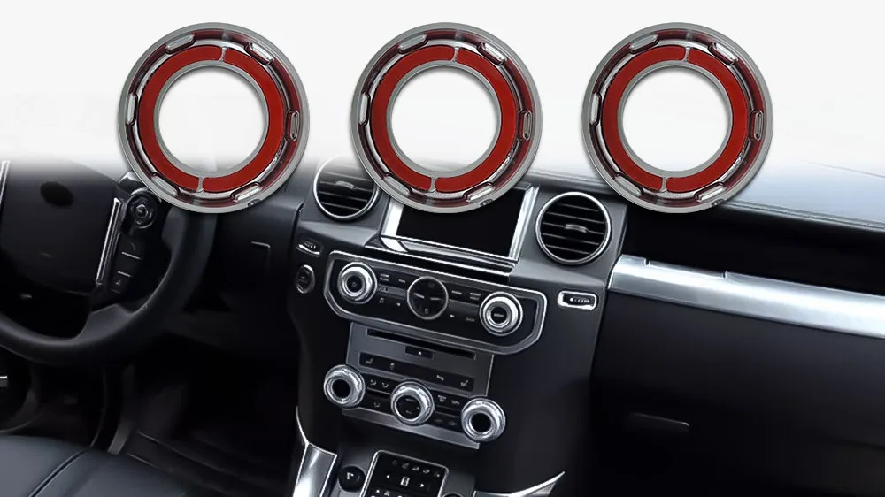 Car Accessories Interior Center Control Panel Dashboard Adjustment Cap ...