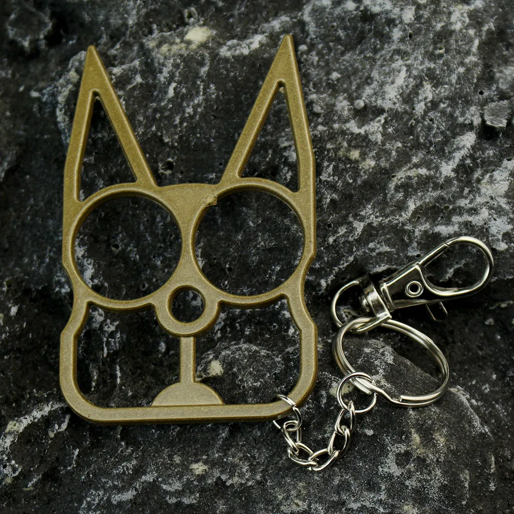 Cartoon Cat Face Keychain - Multifunctional Bag Charm, Screwdriver ...