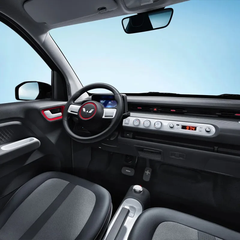 Wuling Hongguang Mini Ev New Energy Vehicles Mini Electric 4 Wheeler ...