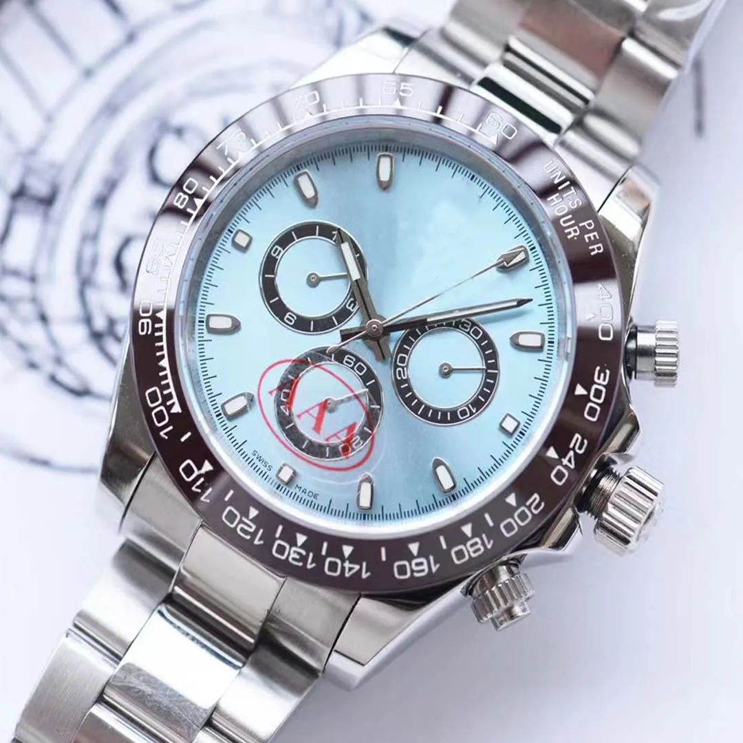 Eta Bp Factory Super Clone Waterproof Stainless Steel Sapphire 6 Hands ...