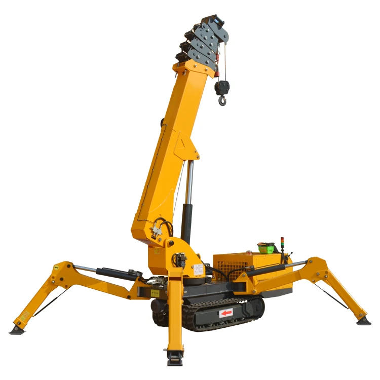 Rotary Arm Remote-controlled Crawler Crane Suitable For Small Space ...