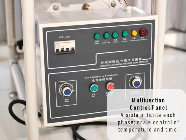 Autoclave Sterilizer Horizontal Cylindrical Pressure Steam ...