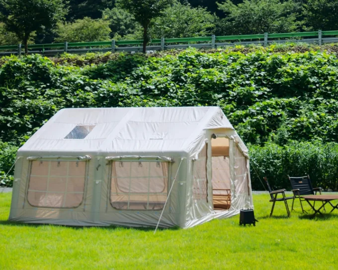 3-4 Person Heavy Duty Portable Canvas Waterproof Tents