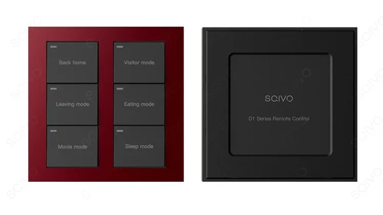 Sqivo Zigbee 2024 Smart Home Remote Control Wireless Scene Switch ...