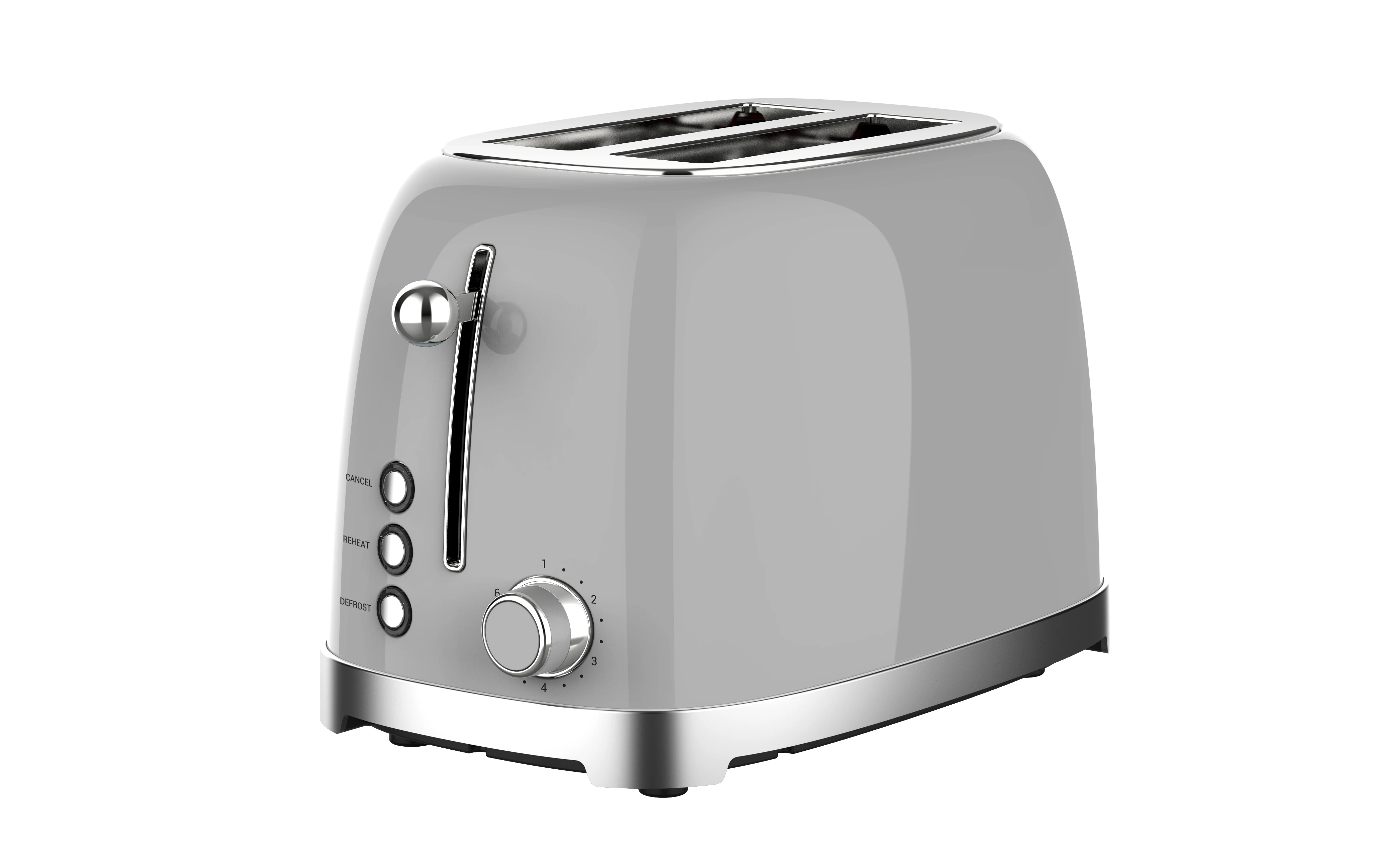 Retro 2 Slice Toaster Automatic Browning Sandwich Maker With Stainless ...