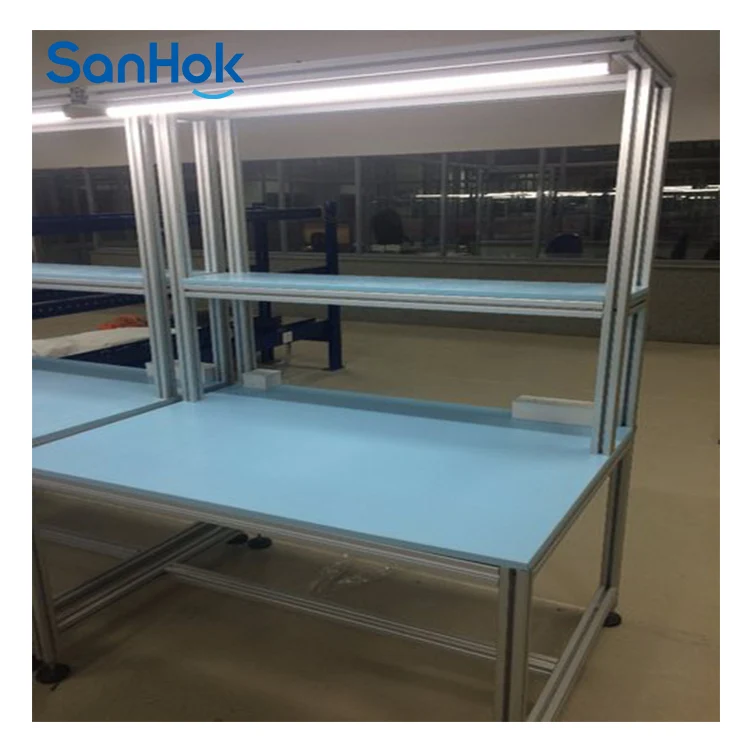 Movable Aluminum Profile Drawer Workbench For Factory Workshop| Alibaba.com