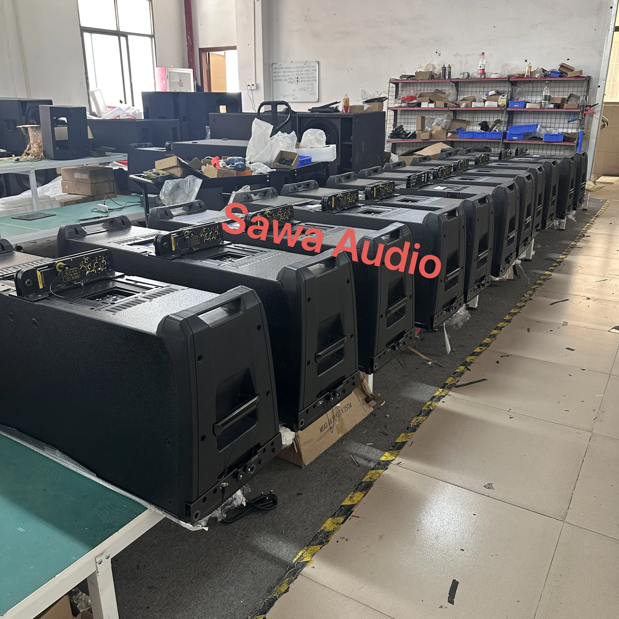 HDL 50A 4K Double 12 Inch 3 Way Active Line Array Speaker 8000W ...