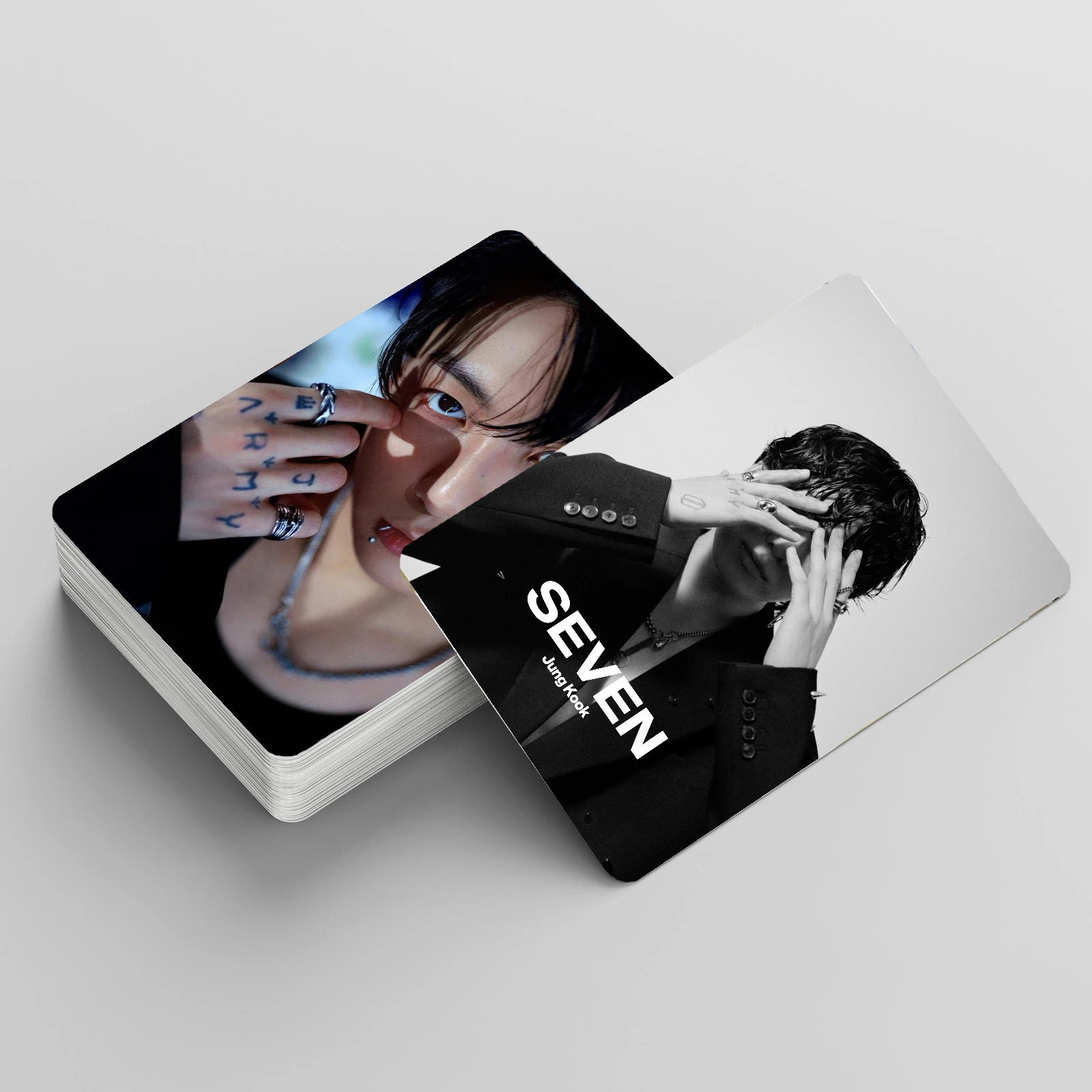 Kpop Jung Kook Seven Photo Card 55pcs/box Seven Lomo Card Kpop ...