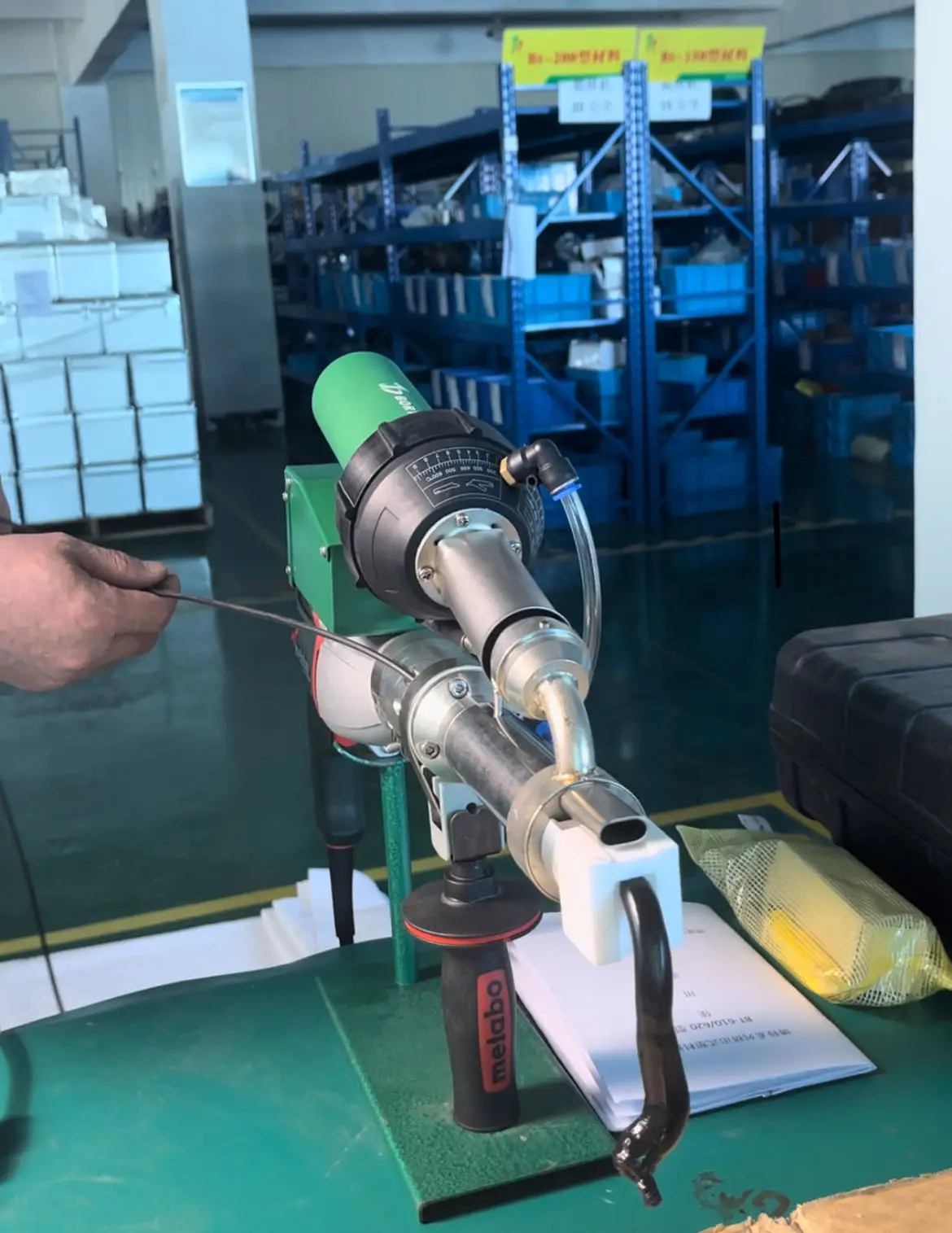 Geomembrane Extruder Machine Sale for HDPE Plastic Hand Extrusion ...