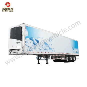 Load 40 Ft Container Transport 12 Meter Box Cargo Long Dry Van Truck ...